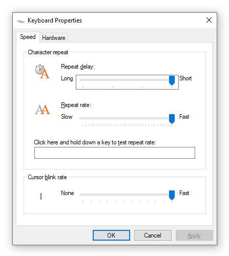Speeding up your keyboard | Wellnomics
