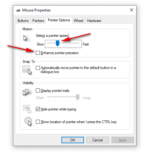 Slowing your mouse down | Wellnomics